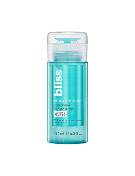 Bliss Clear Genius Clarifying Toner + Serum - Cassandra Bankson